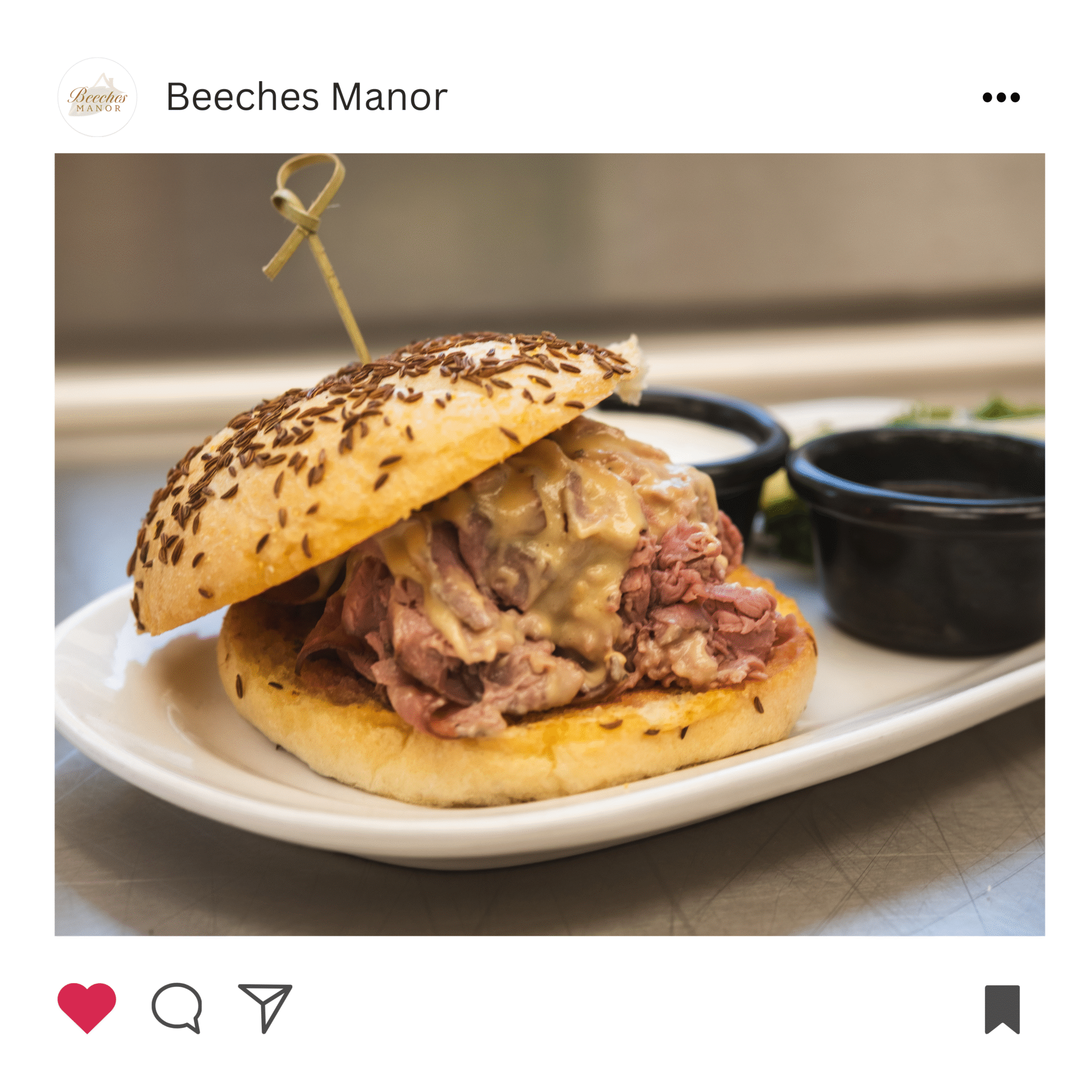 Menu - Beeches Manor
